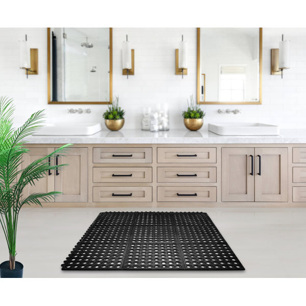 MascotHardware Kitchen / Restaurant Mat 35" x 35" Non-Slip Doormat ...