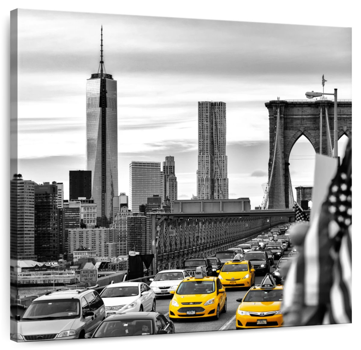 Ebern Designs Mehar New York City - Yellow Taxis I | Wayfair