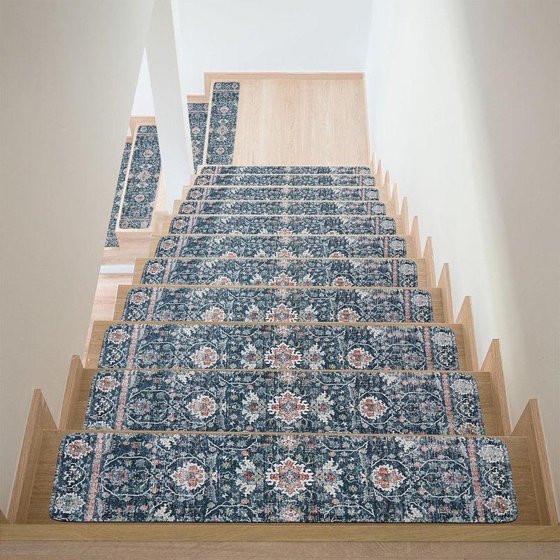 Bungalow Rose Kindra Non-Slip Stair Tread | Wayfair