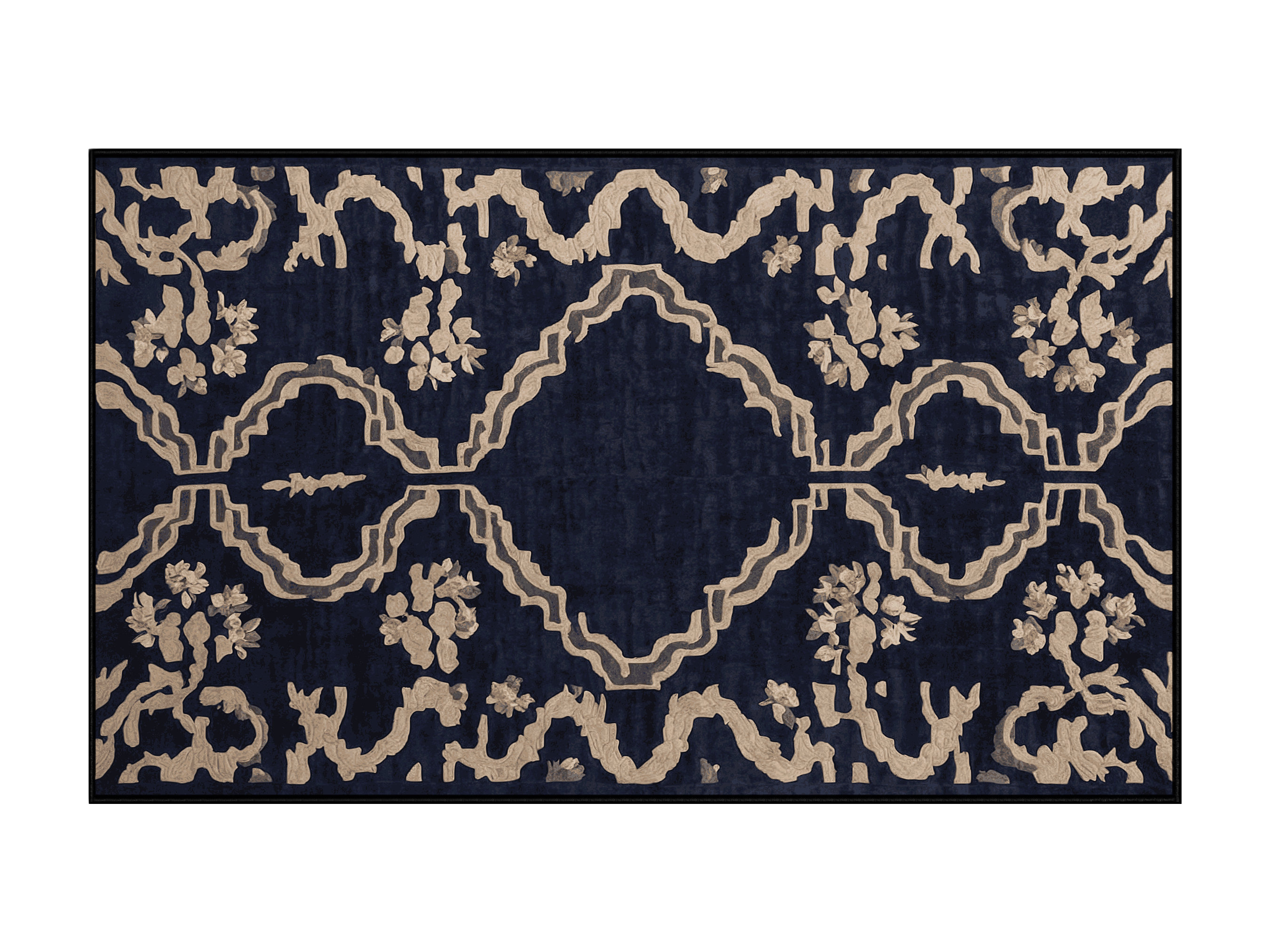 Rosdorf Park Machine Washable Gray Area Rug | Wayfair