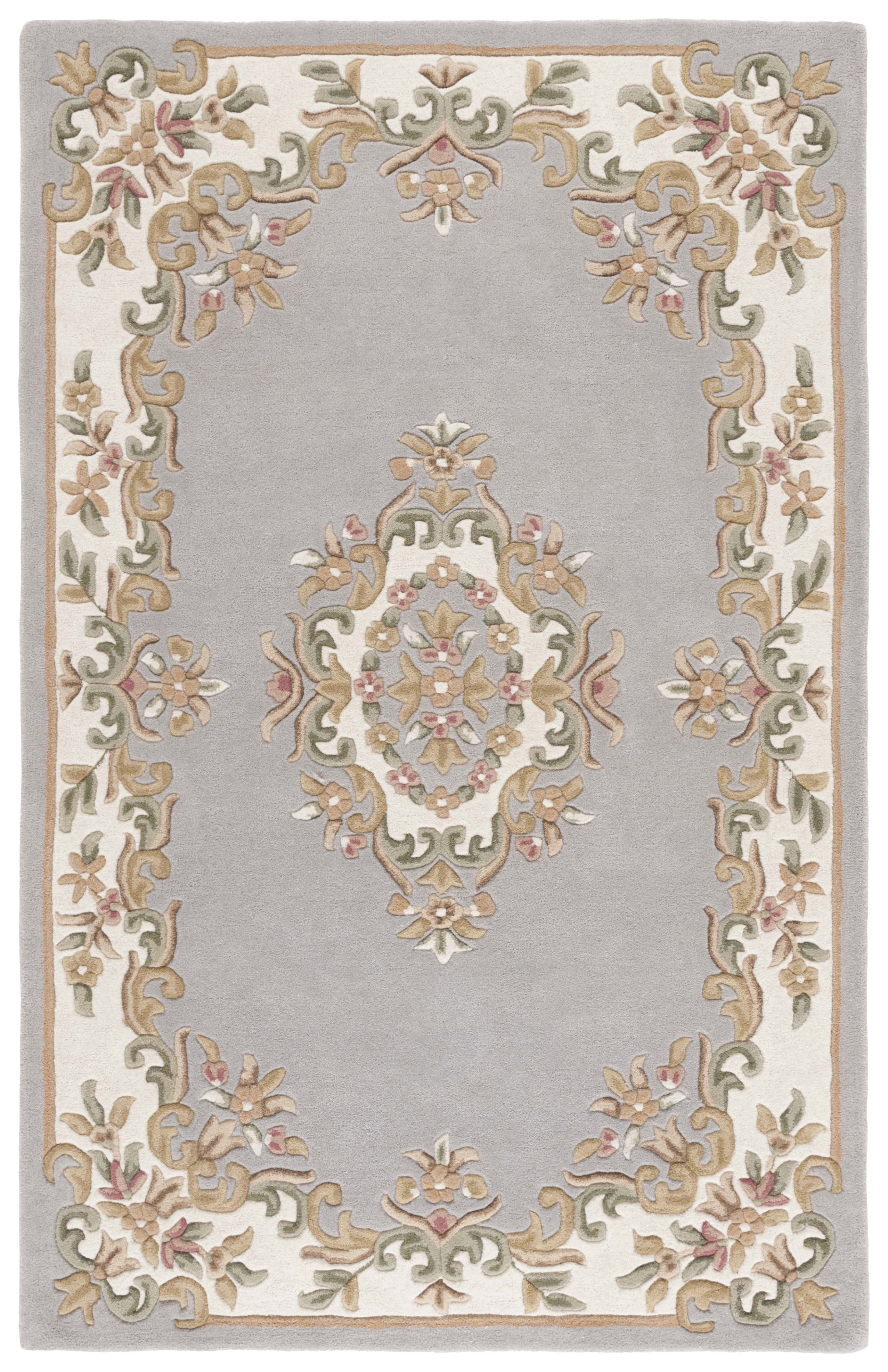 Safavieh Aubusson 301 Hand Tufted 80% Wool; 20% Cotton Oriental Rug ...