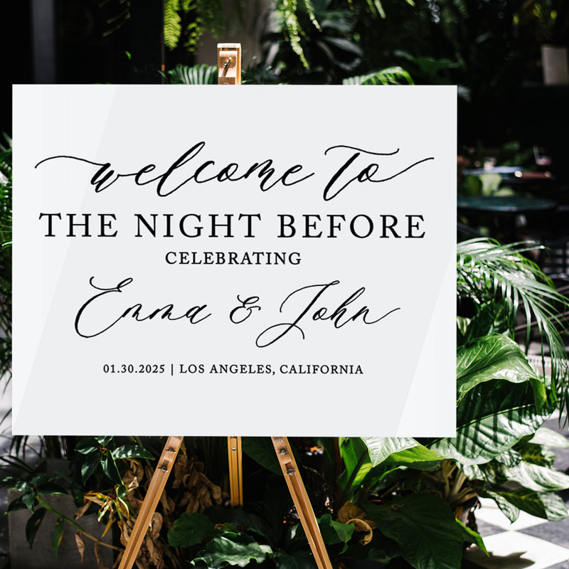 Koyal Wholesale Backdrops and Sign | Wayfair