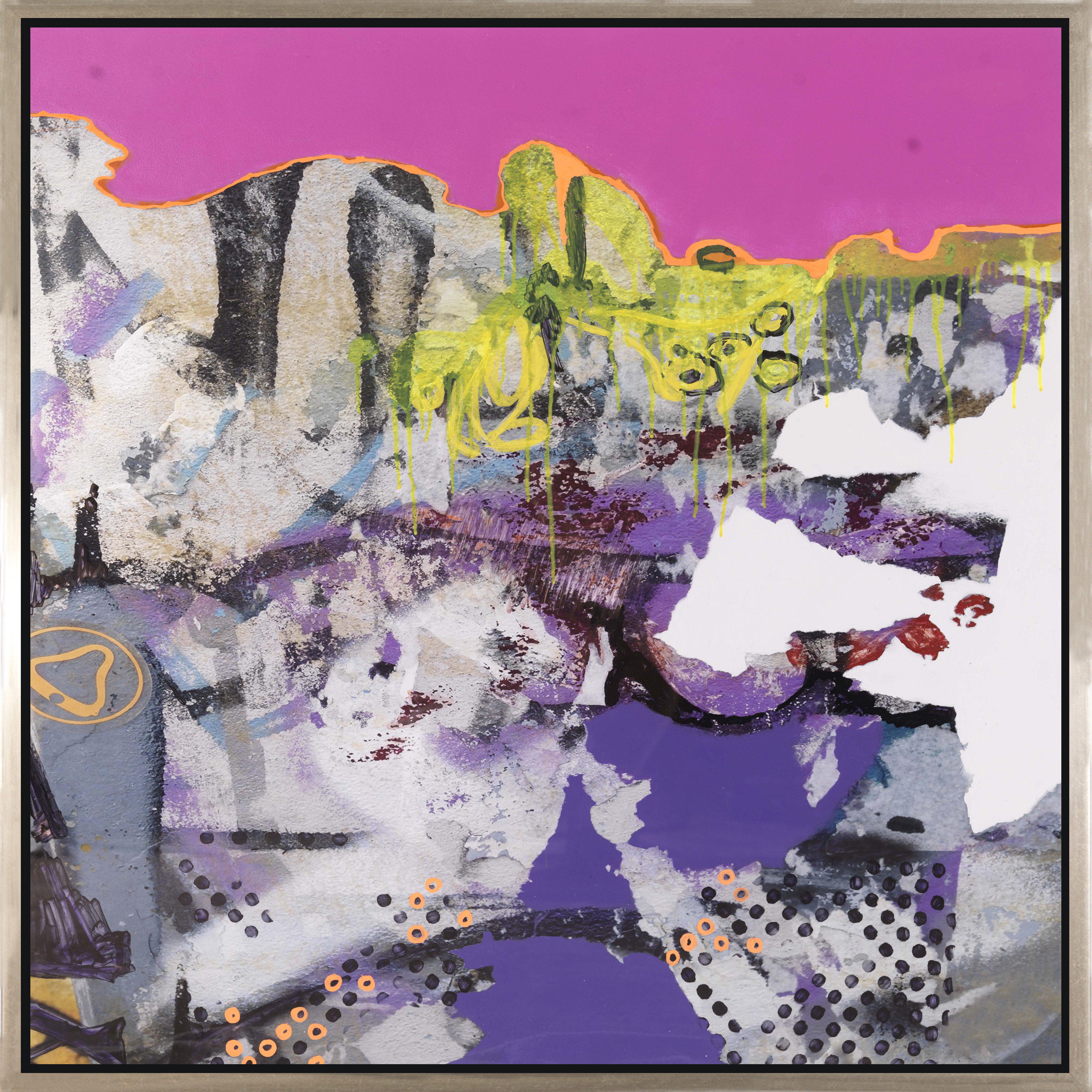 CHC Art, Inc. Much Adoo - Floater Frame Painting on Canvas | Wayfair