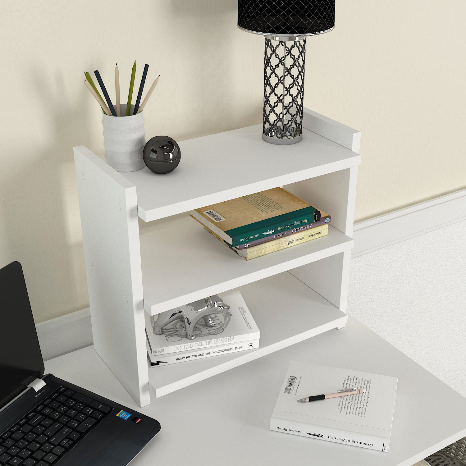 Ebern Designs Lykan Shelving Rack & Reviews | Wayfair