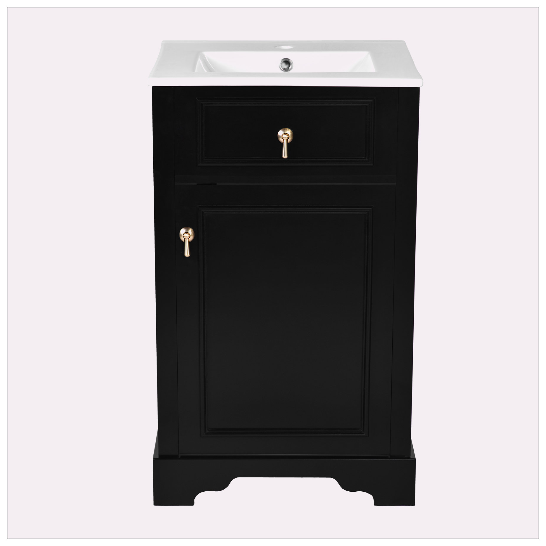 Red Barrel Studio 20-Inch Bathroom Vanity with Ceramic Sink - Wayfair ...