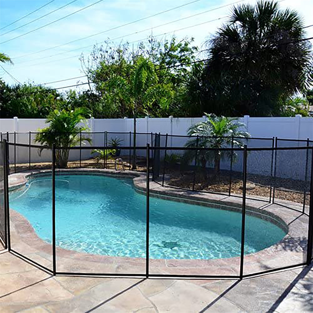 Sunny yard 144'' H x 48'' W Black Mesh Fencing | Wayfair