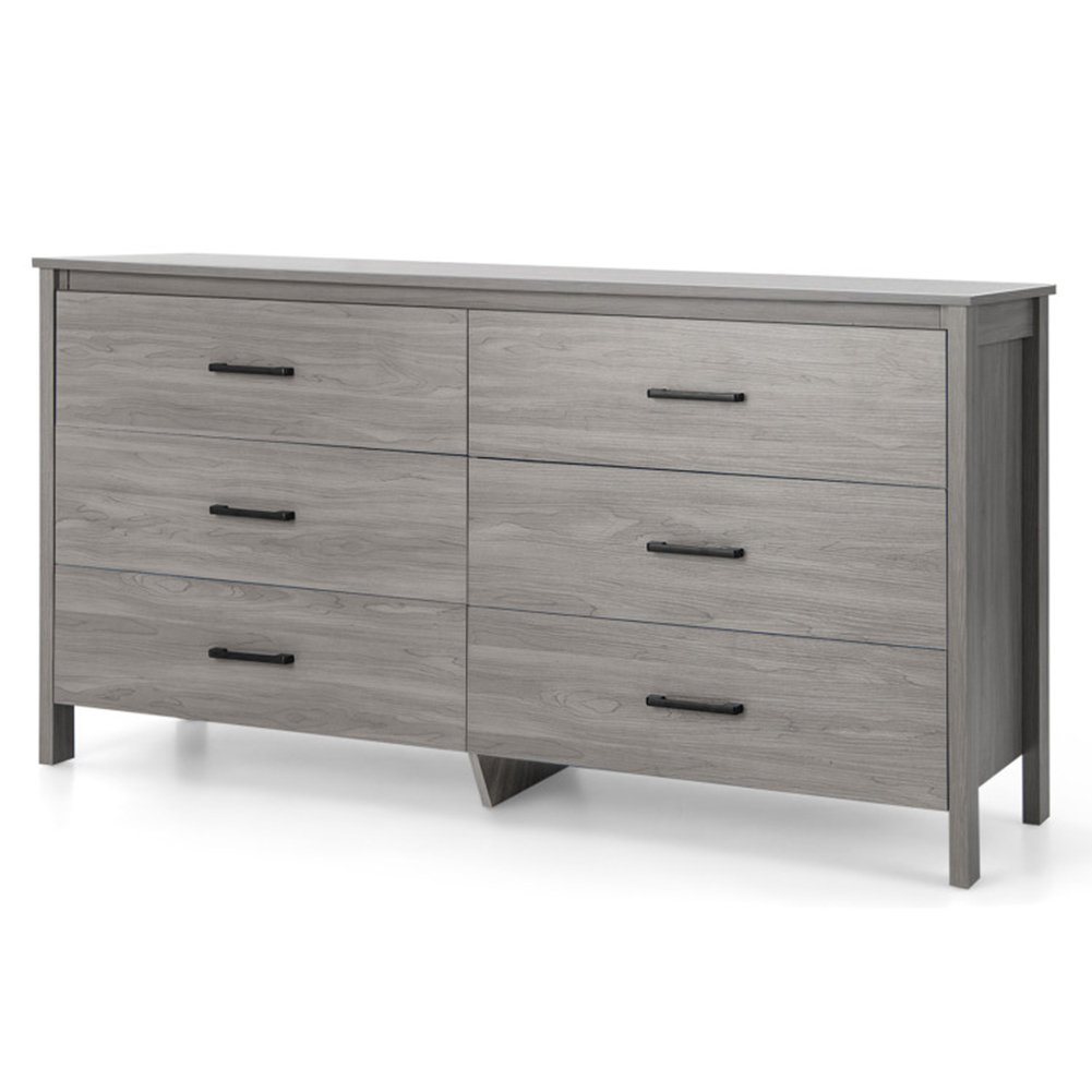 Latitude Run® 6 drawer wide dresser cabinet - Wayfair Canada