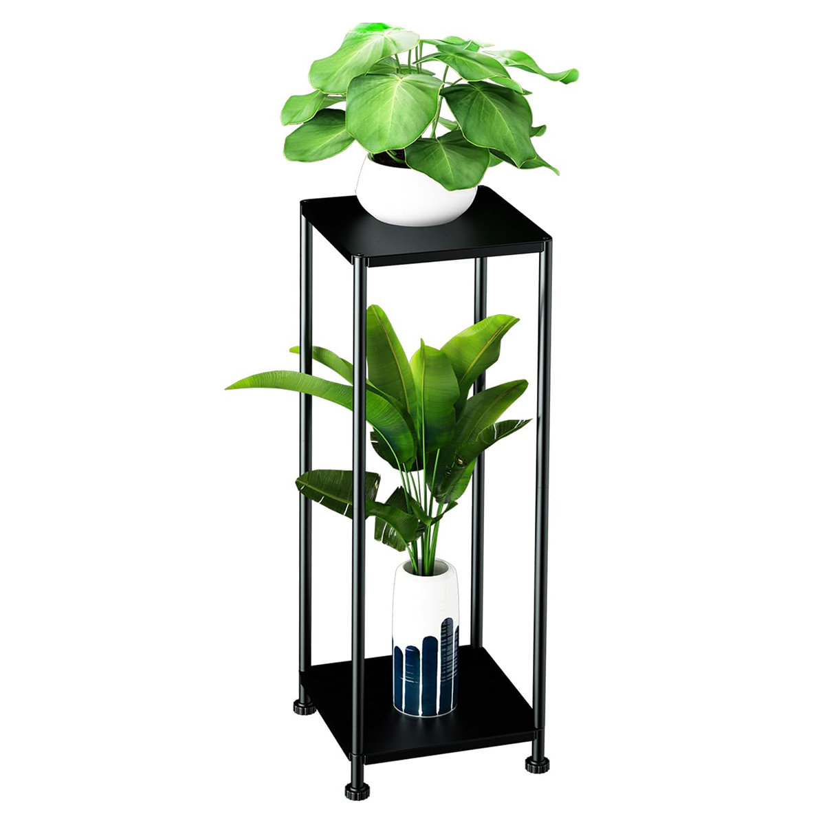 Belleze 2 Tier Heavy Duty Plant Shelf Metal Plant Stand - Wayfair Canada