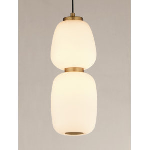 AllModern Kace 1 - Light Unique / Statement Geometric LED Pendant ...