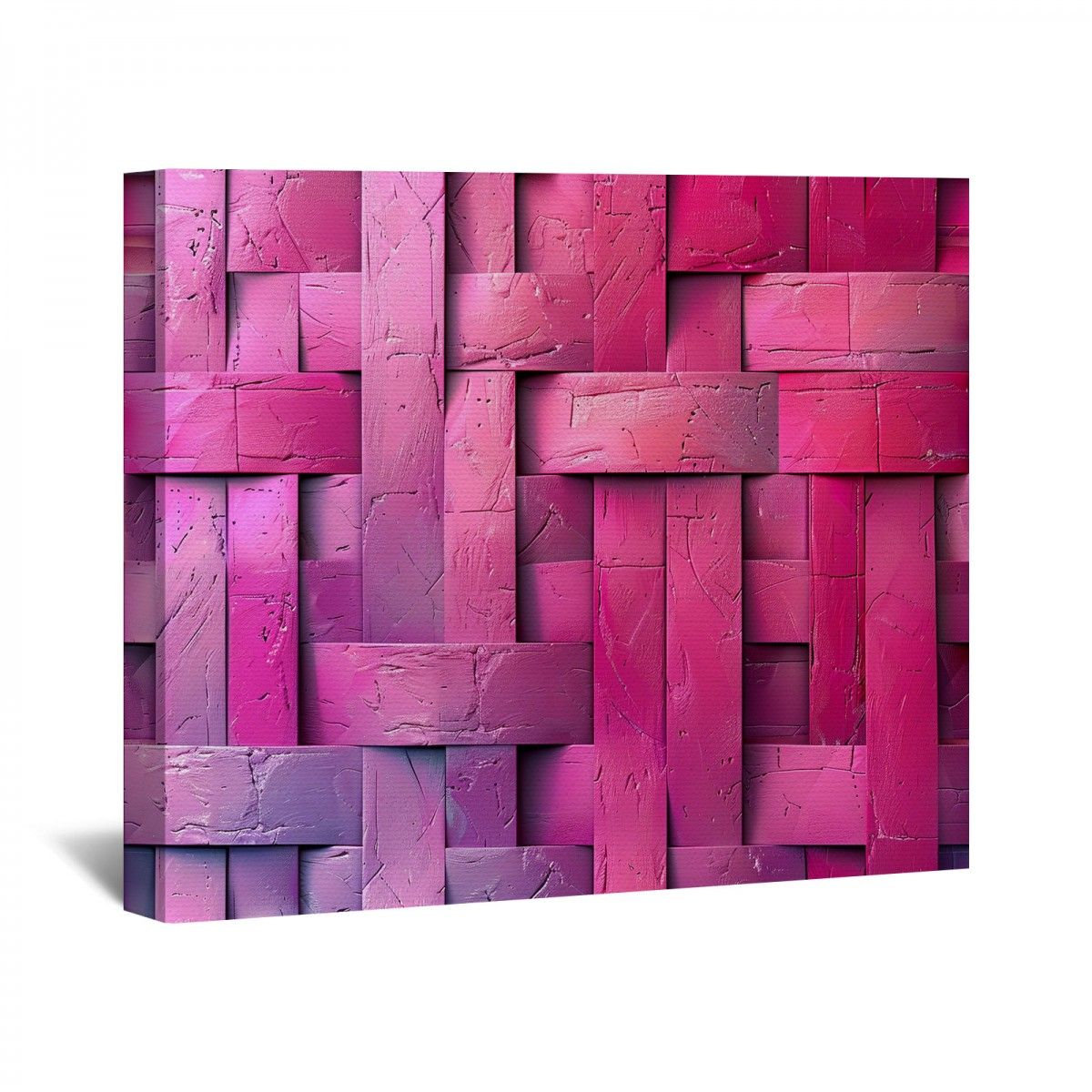 Latitude Run® 12159_Wood Panels Canvas Wrap - Art Wall Decor - Wayfair ...