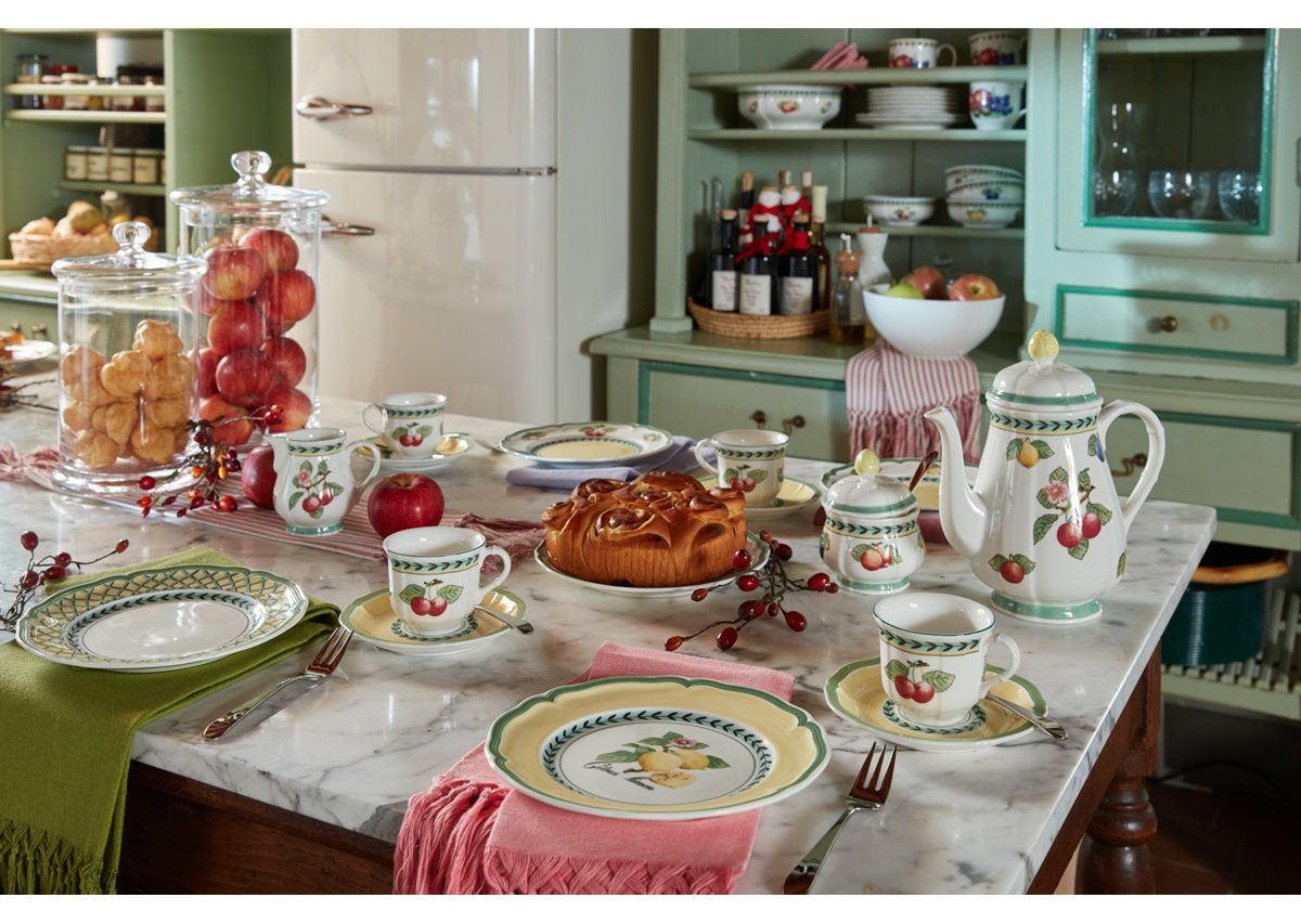 Villeroy & Boch French Garden Fleurence 12 Piece Dinnerware Set ...