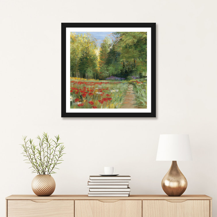 Bless international Field of Flowers by Carol Rowan - Painting Print ...