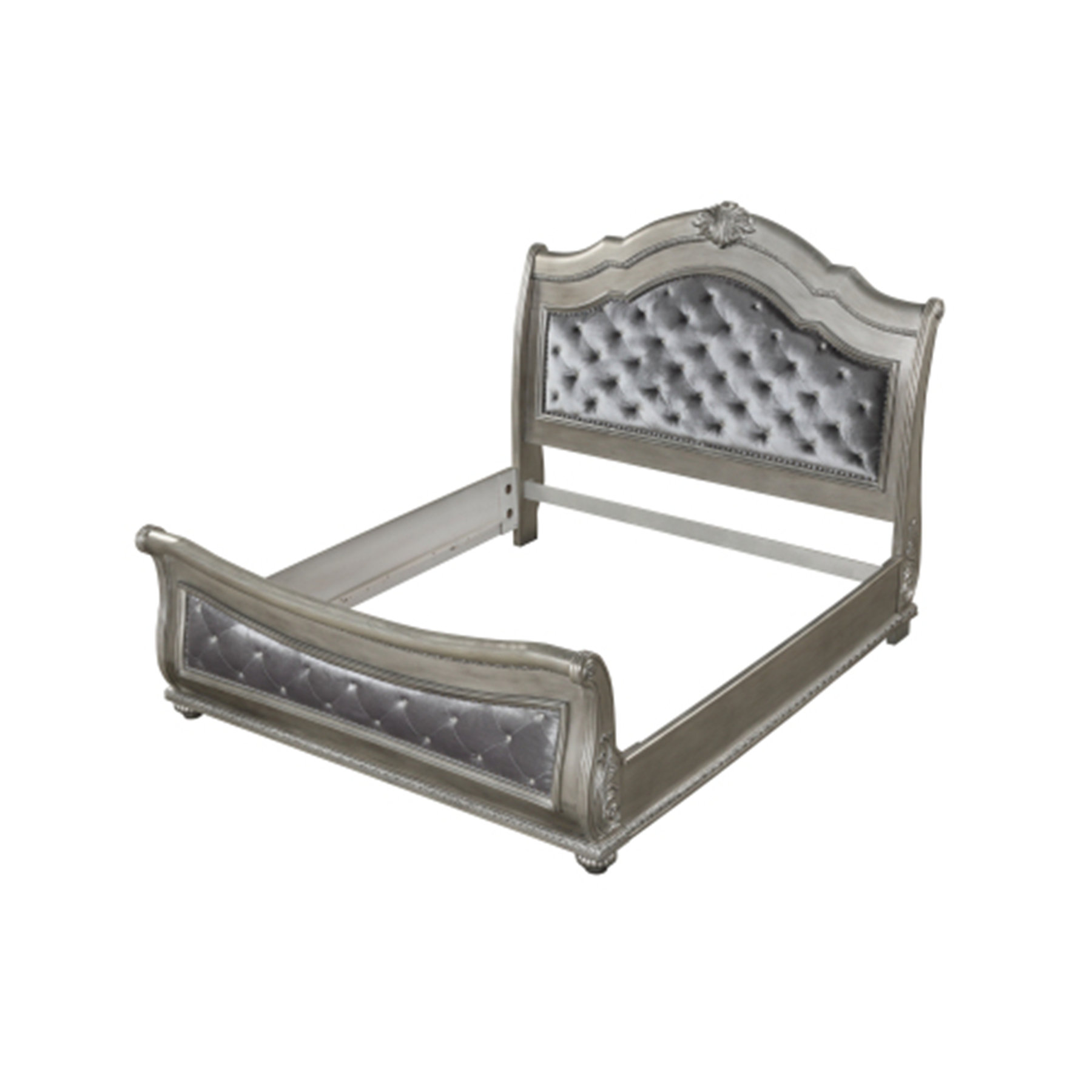 House of Hampton Destiny Traditional Style Upholstered Crystal-Tufted ...