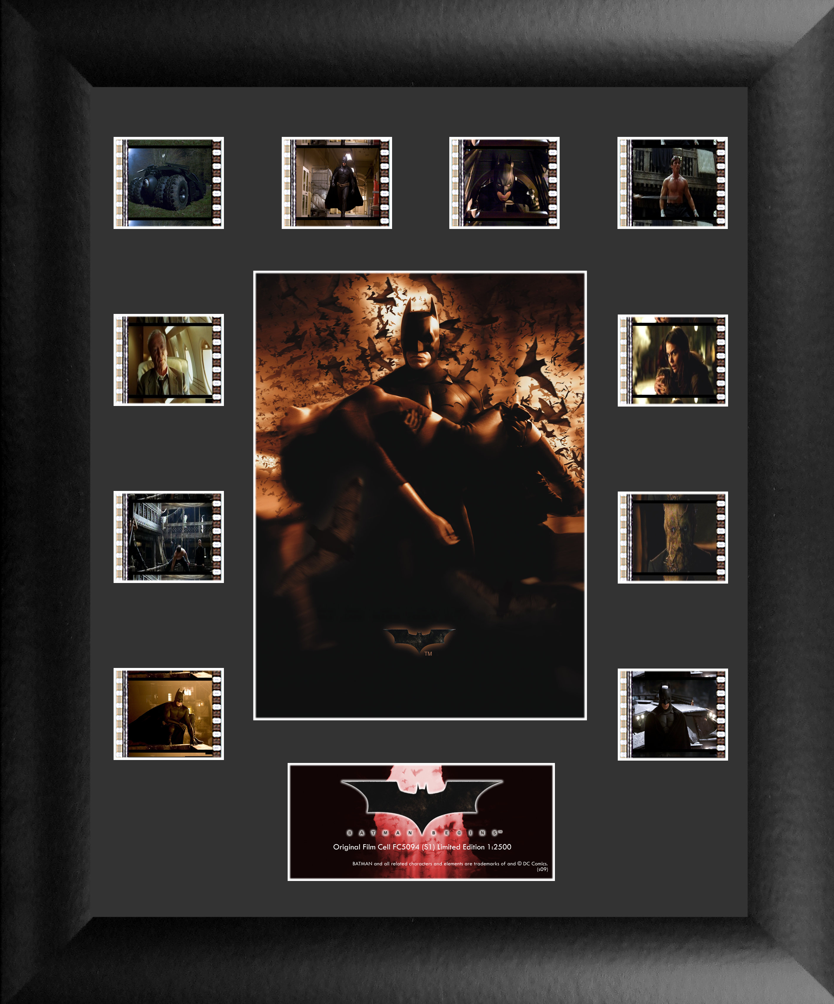 Trend Setters Batman Begins FilmCells Framed Limited Edition Wall Art ...