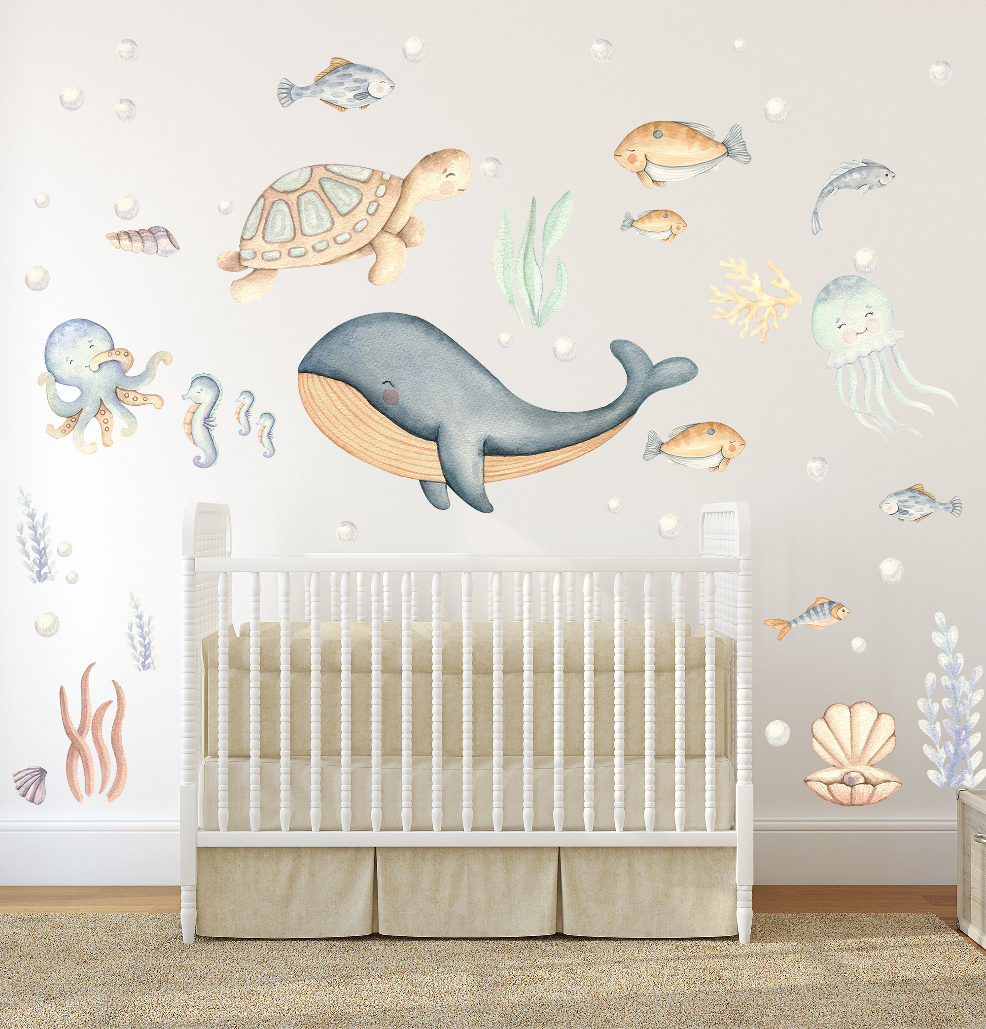 Longshore Tides Nautical Wall Stickers Removable Non-Wall Damaging ...