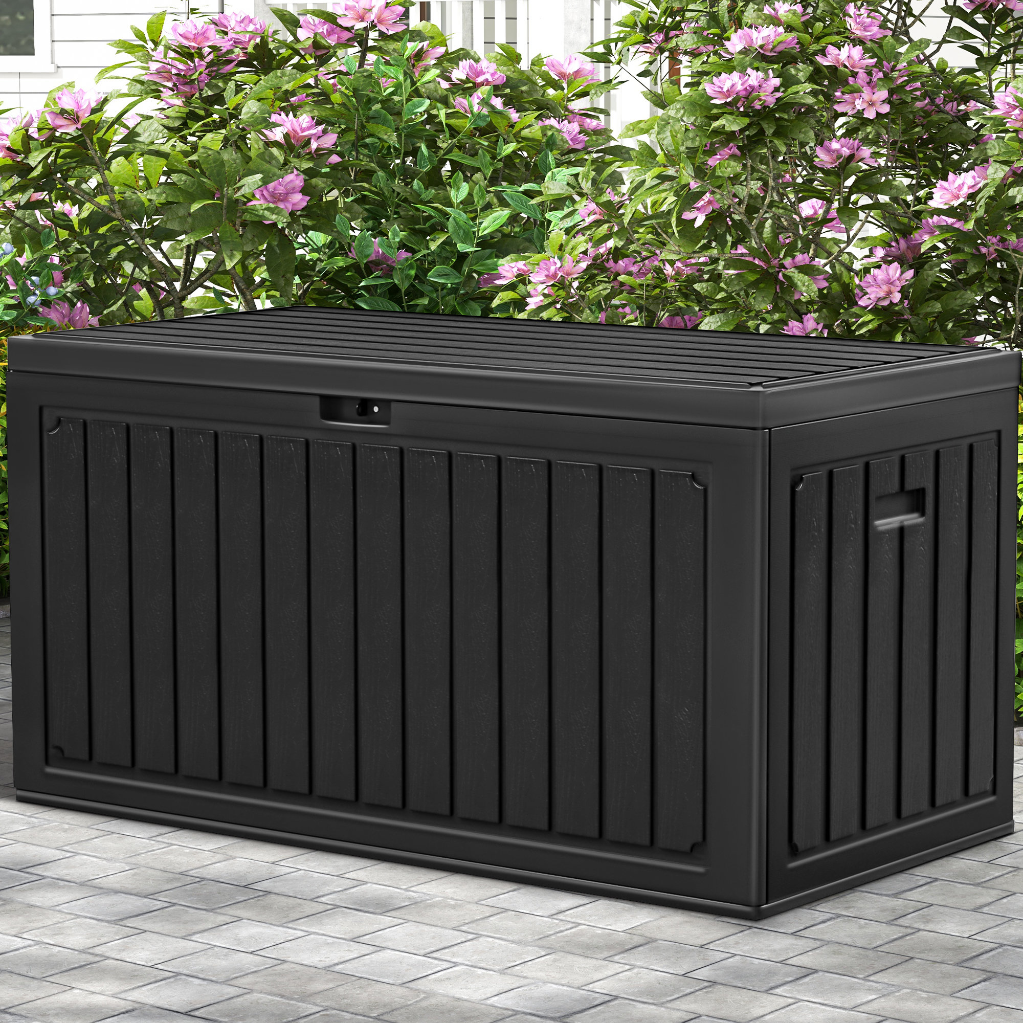 Balconera 90 Gallon Resin Lockable Deck Box - Wayfair Canada