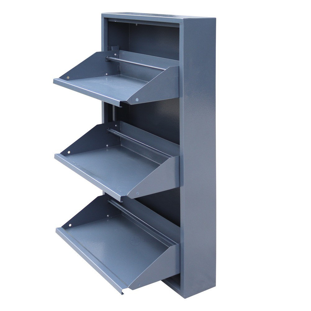 Hokku Designs 100% Steel 3 Vertical Stacking Shoe Storage | Wayfair