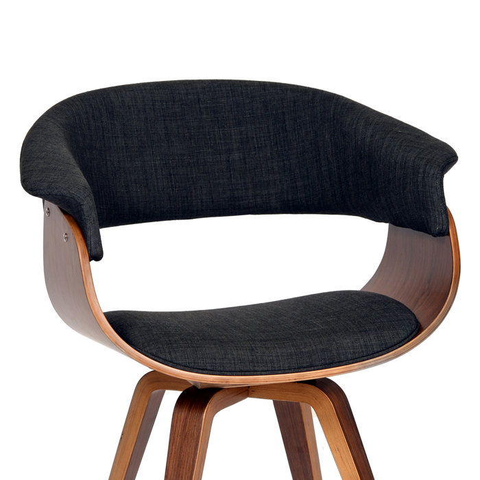 George Oliver Solid Wood Low Back Arm Chair | Wayfair