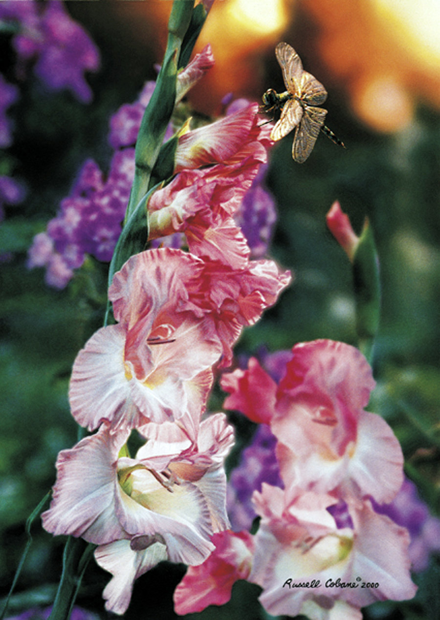 The Finishing Touch 'Glad Tidings' by Russell Cobane Painting Print ...