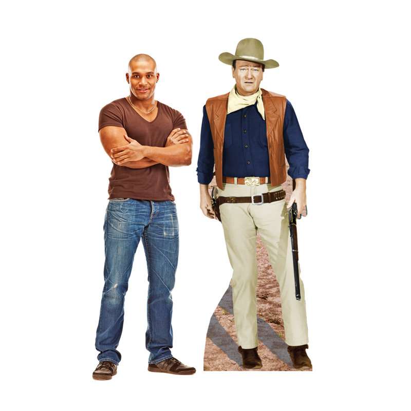 Advanced Graphics Hollywood's Wild West John Wayne - Rifle at Side ...