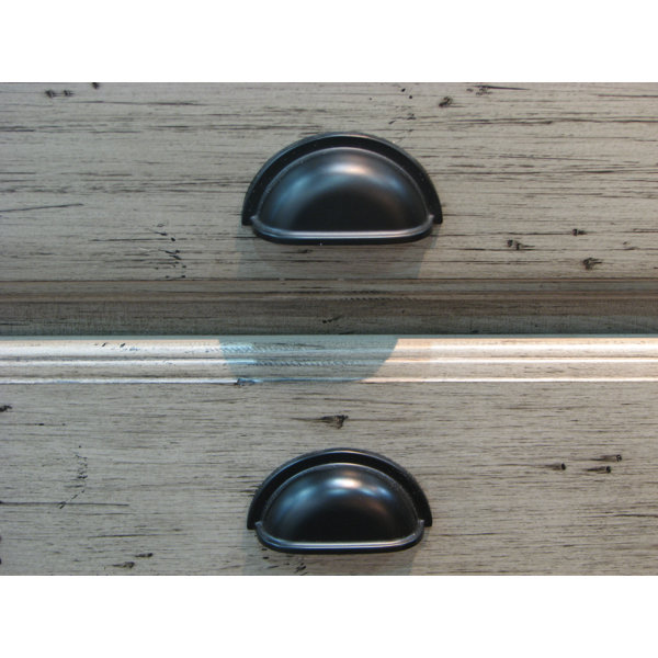 Stone Mill Hardware 3" Center to Center Cup/Bin Pull & Reviews | Wayfair