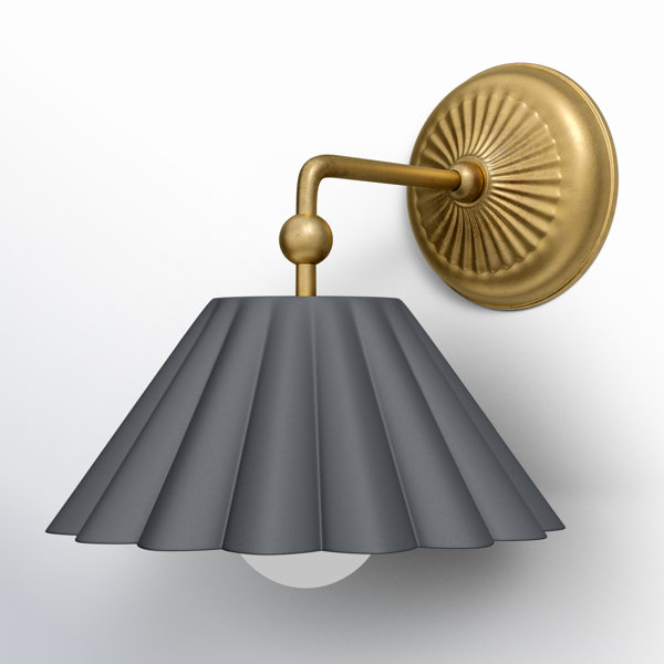 Birch Lane™ Granduca Steel Armed Sconce & Reviews | Wayfair