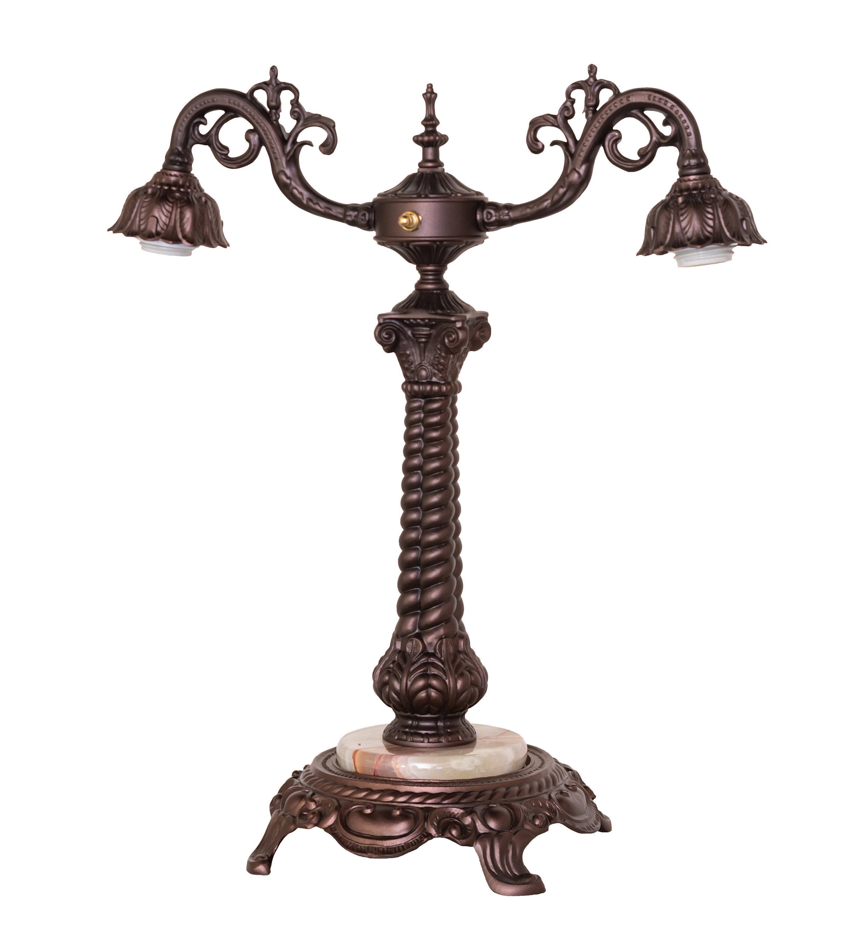 Meyda Lighting 20" High Rope 2 Arm Table Base | Perigold
