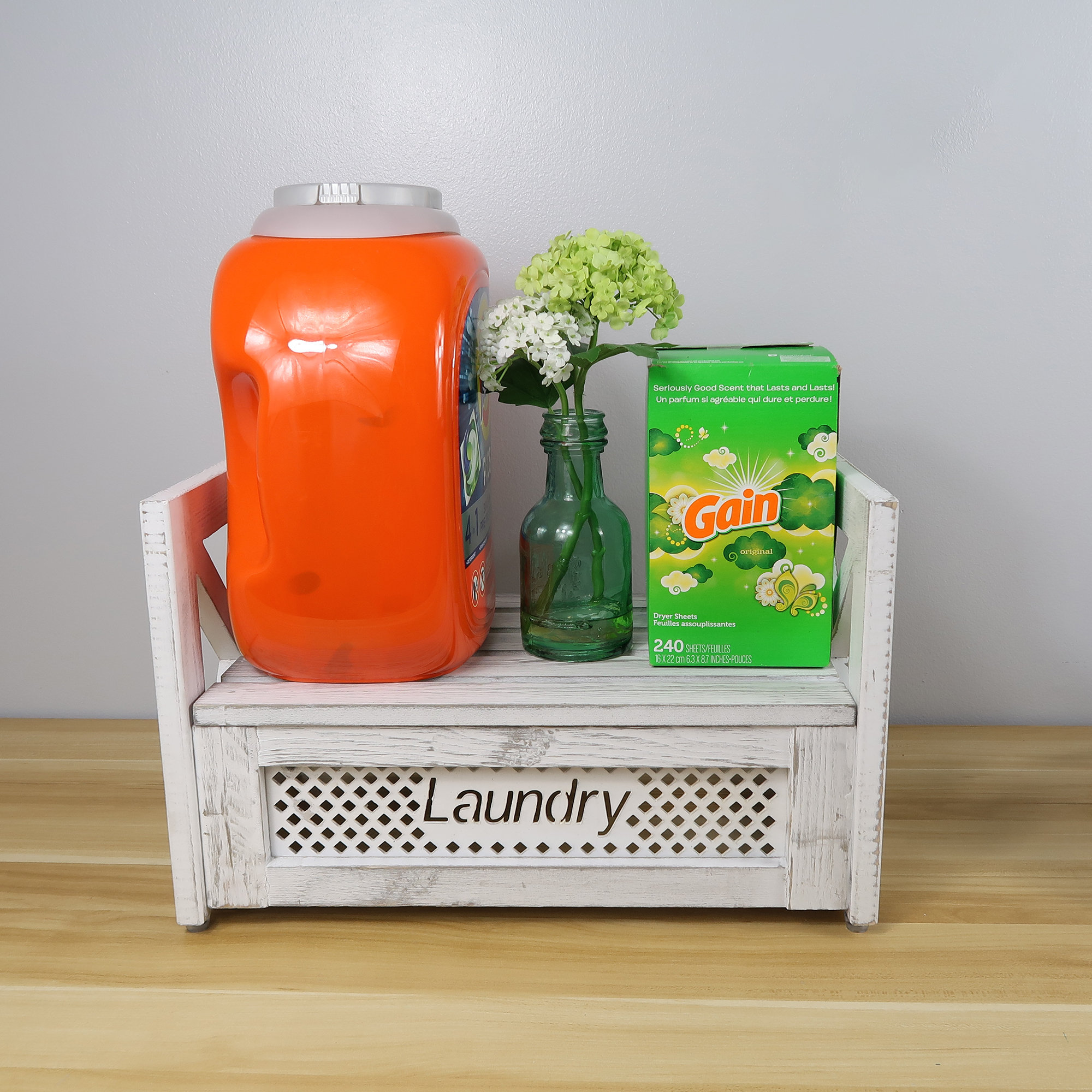 Bekitchen Wood Free Standing Laundry Room Organizer & Reviews | Wayfair