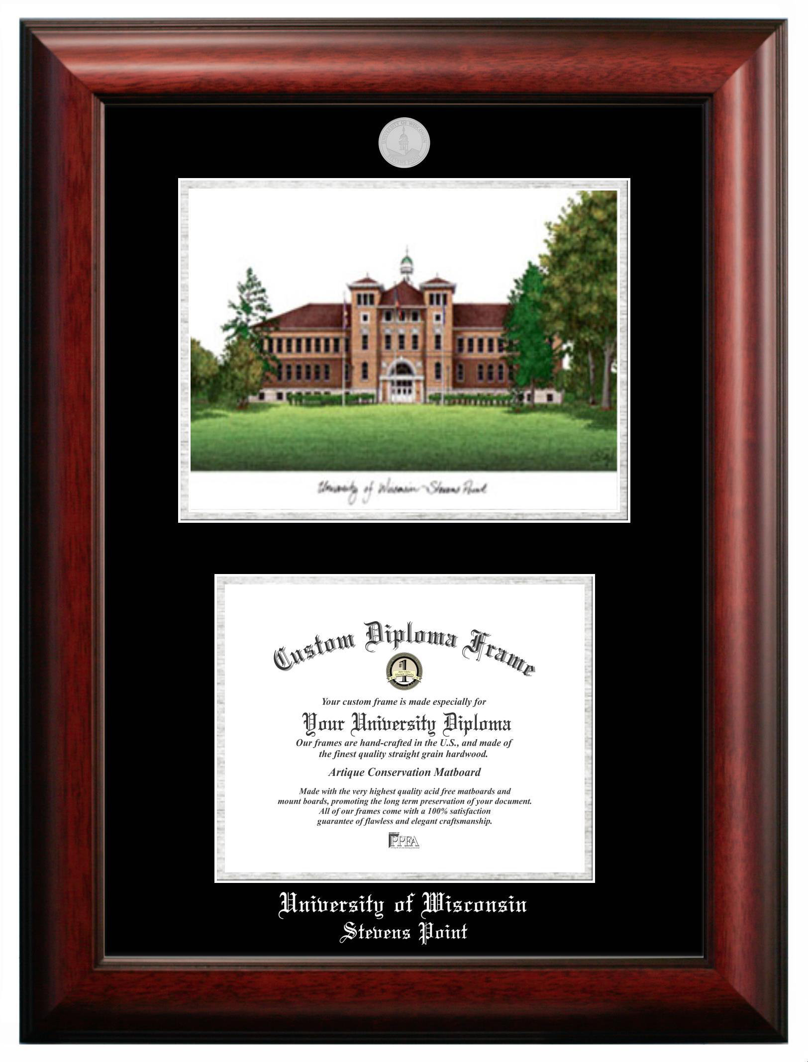Campus Images University of Wisconsin Milwaukee Picture Frame | Wayfair