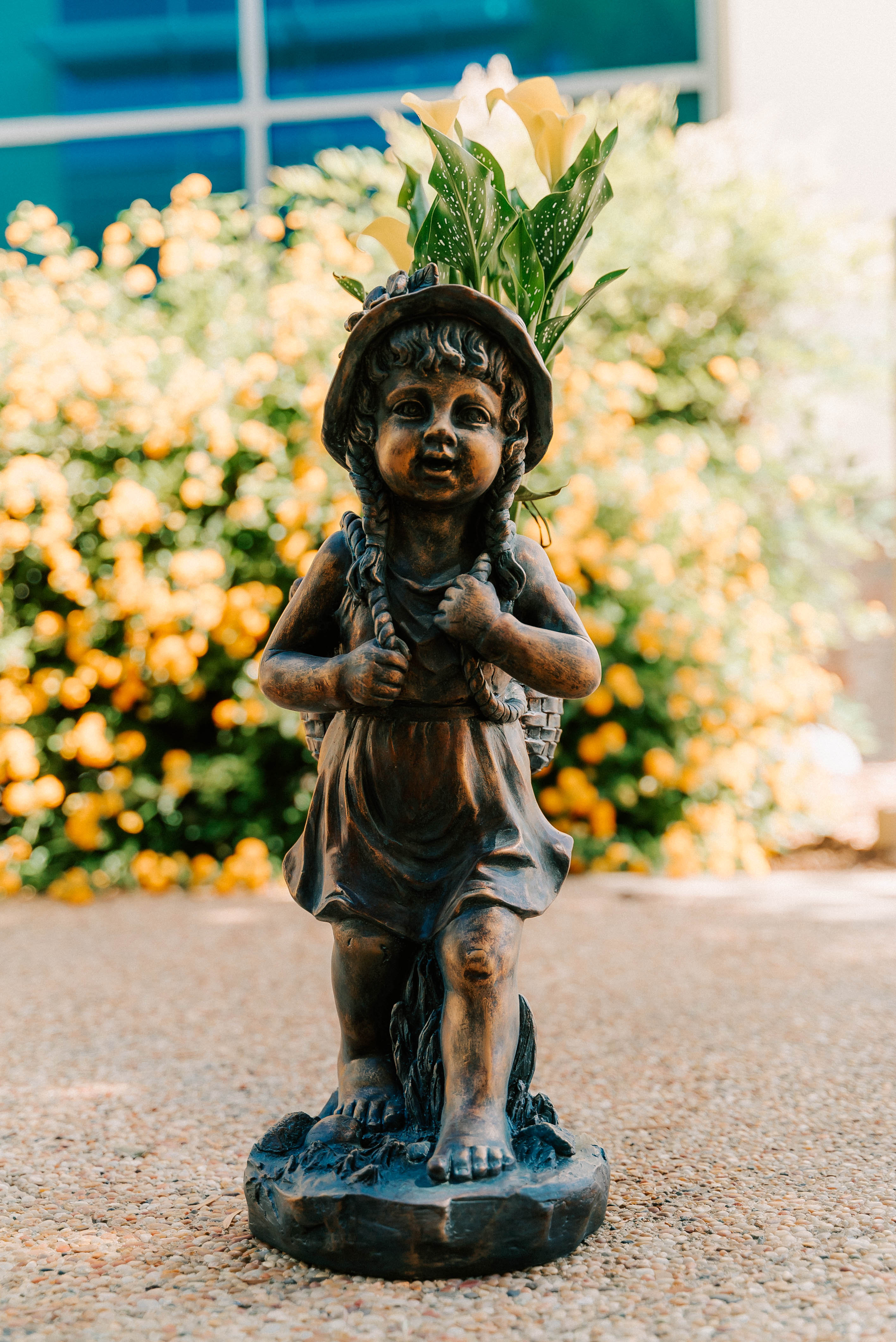 Red Barrel Studio® People Ceramic Garden Statue | Wayfair