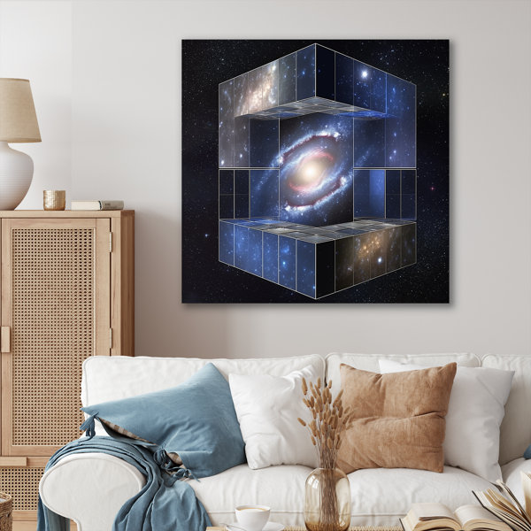 Wrought Studio " Block Universe Theory Space Galaxy " | Wayfair