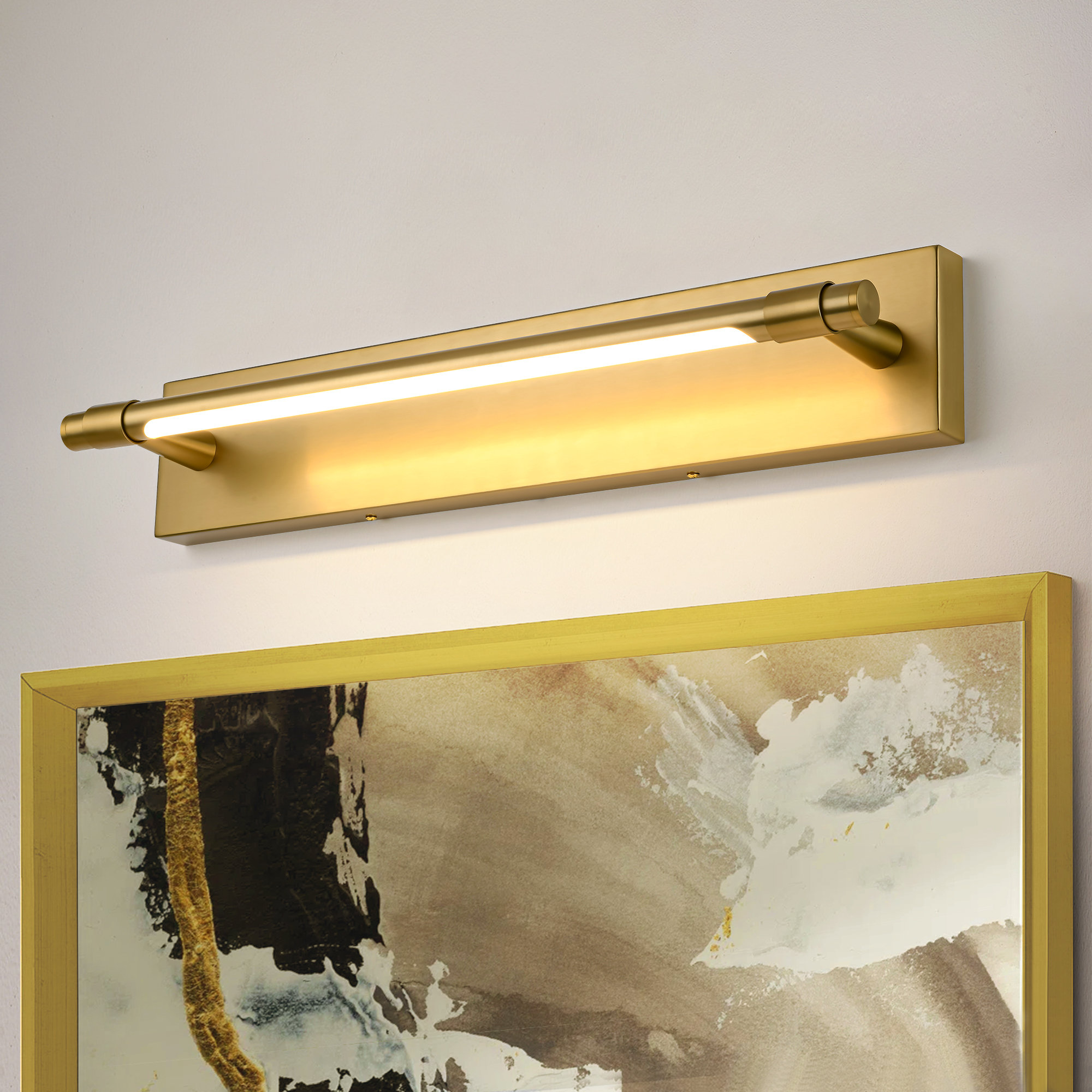 Wrought Studio™ Lavorn Dimmable LED Vanity Light | Wayfair