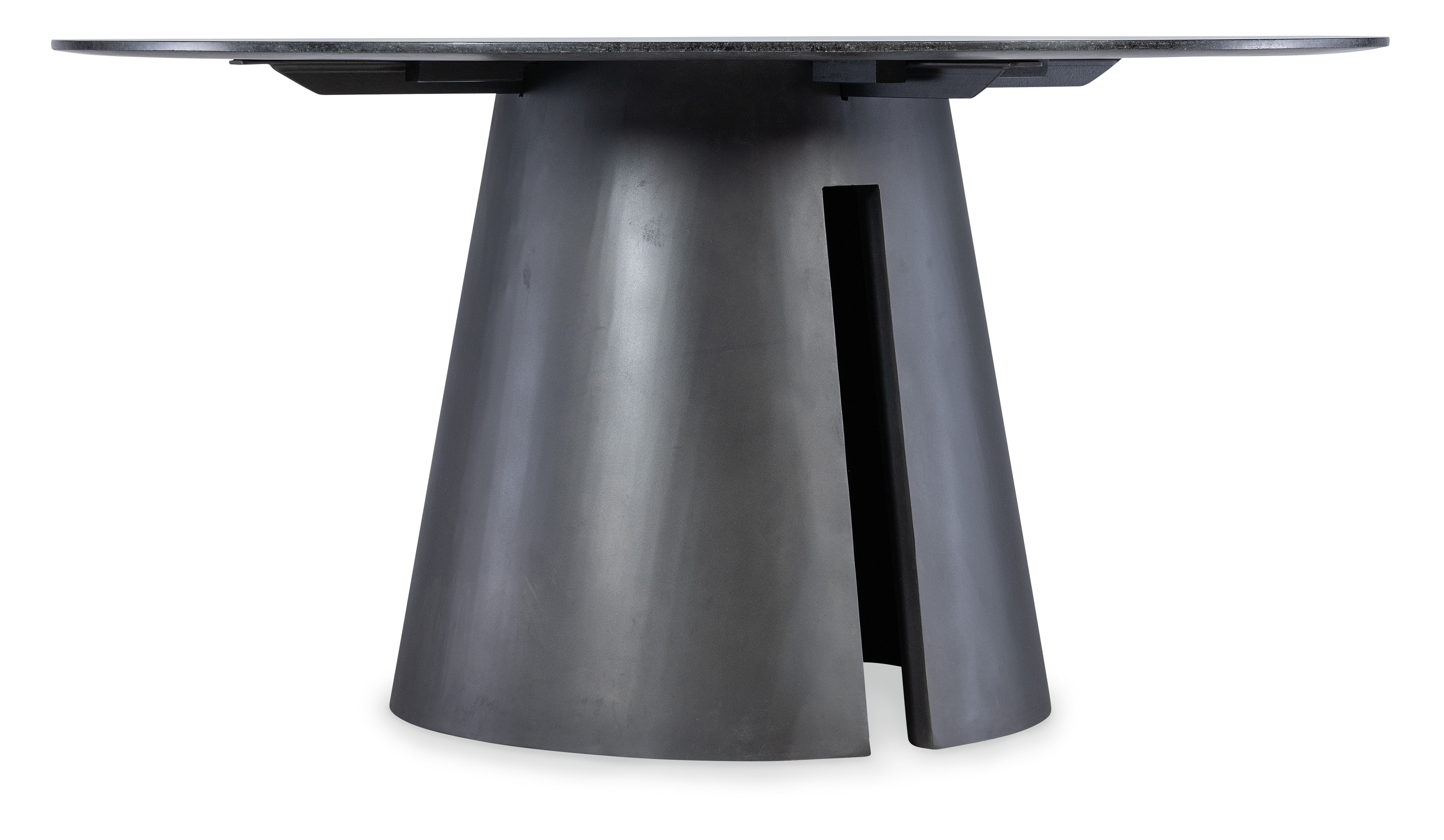 Bobo Intriguing Objects 60" Cast Aluminum Base Dining Table W/ Granite ...