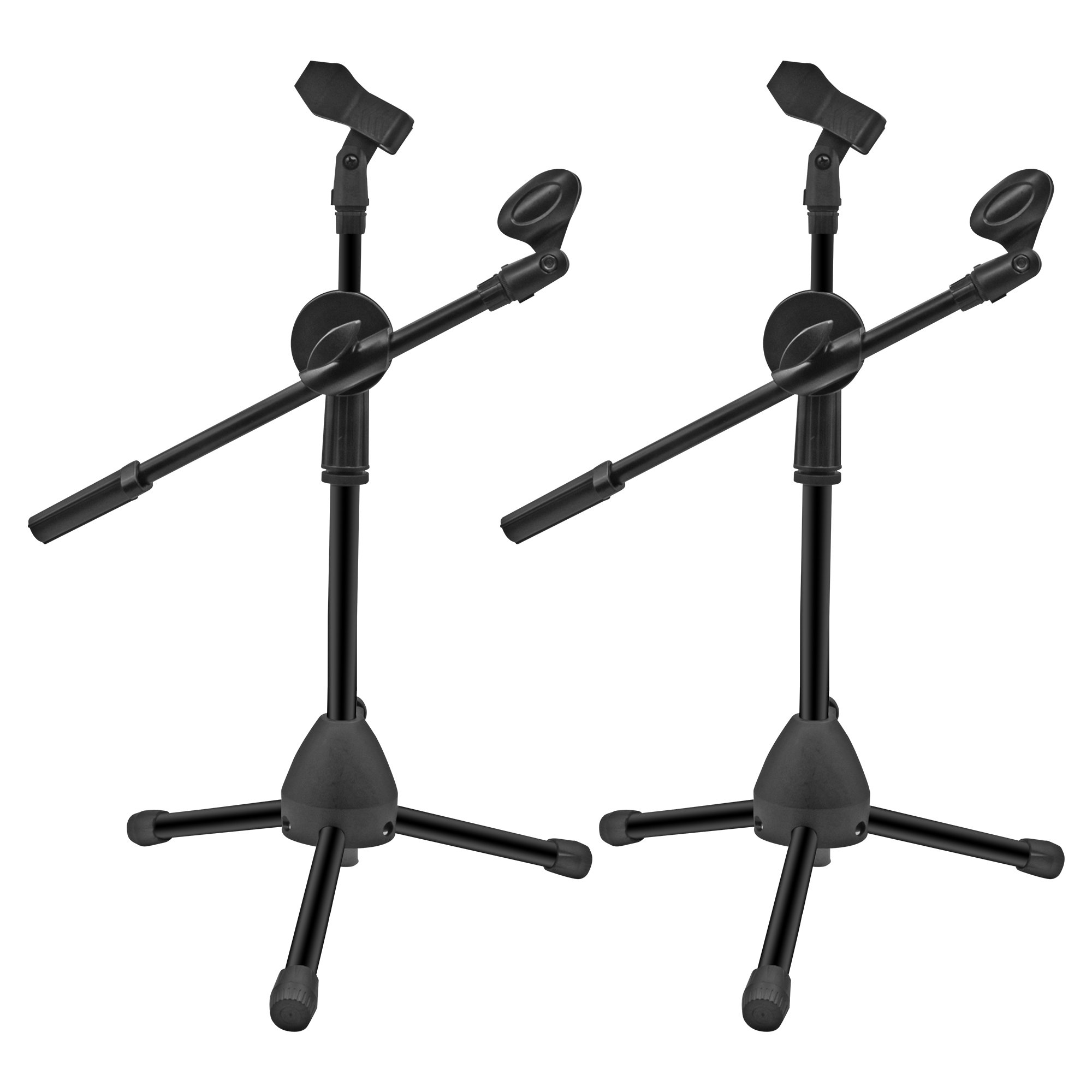 5 CORE 5 Core Dual Tripod Mic Stand 2 Pack Universal Stand w ...