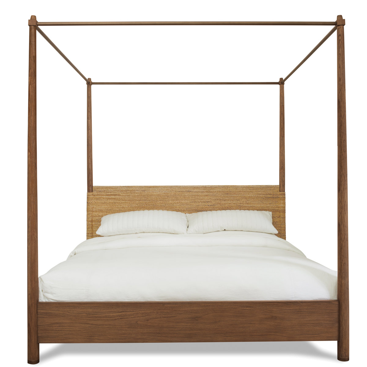 Brownstone Furniture Gemma Low Profile Canopy Bed & Reviews | Perigold