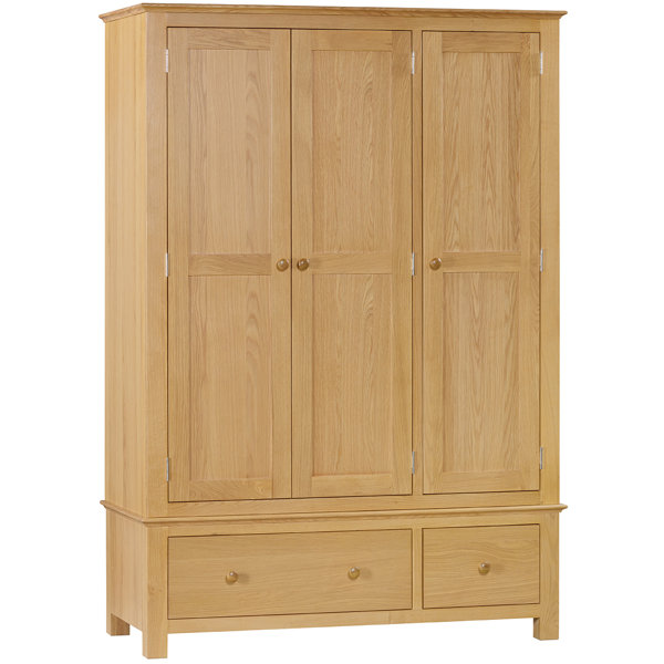 ClassicLiving TRIPLE ROBE WITH 2 DRAWERS | Wayfair.co.uk