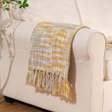 Wayfair | Yellow & Gold Blankets & Throws You'll Love in 2023