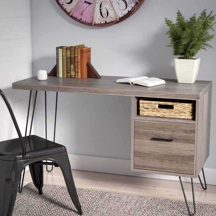 Laurel Foundry Metal Base Computer Desk & Reviews | Wayfair.co.uk