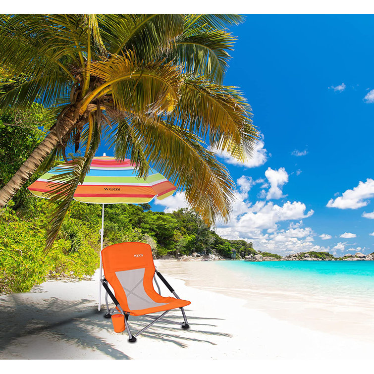 CG INTERNATIONAL TRADING Folding Beach Chair - Wayfair Canada