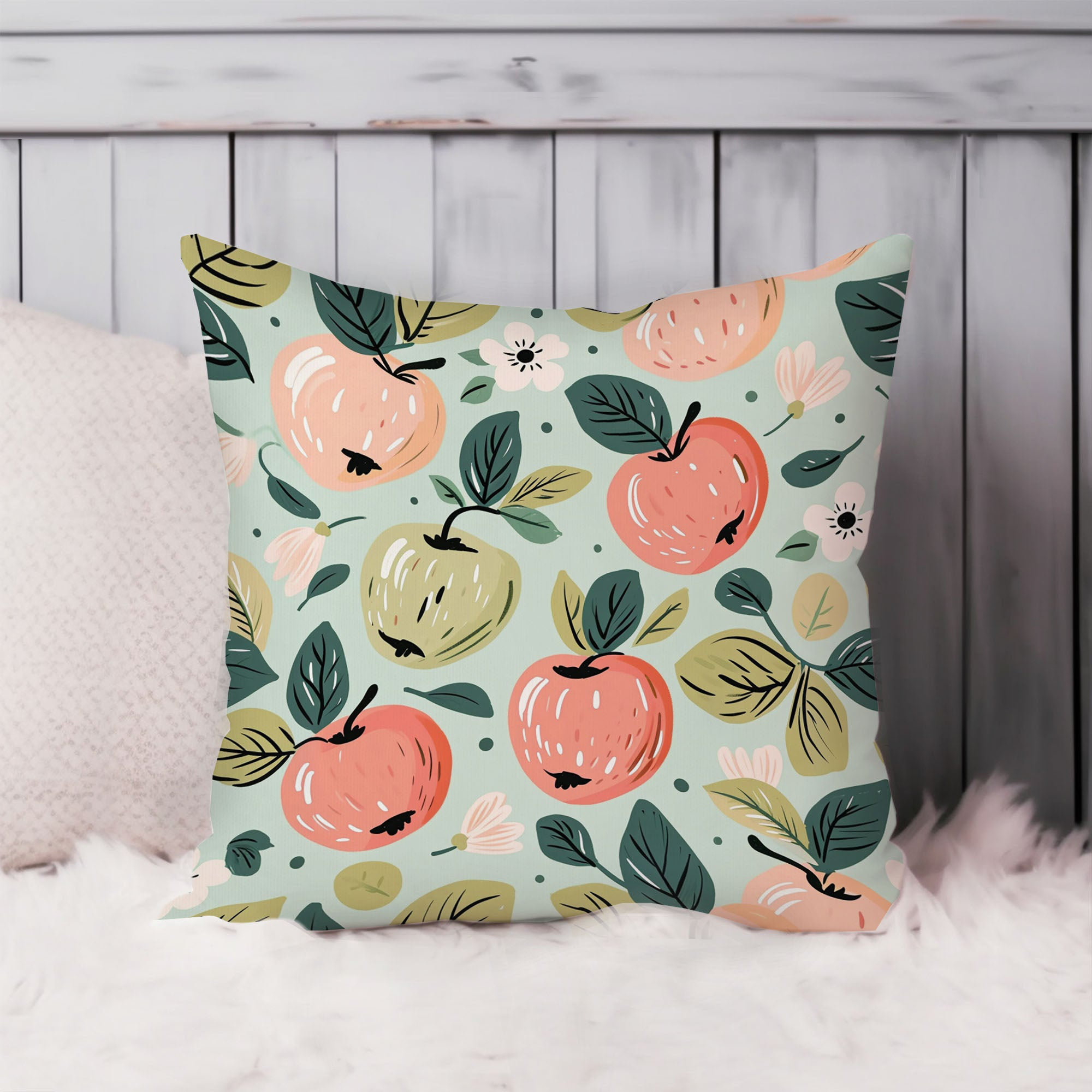 Ethan Taylor Food and Kitchen Apples Pattern XI Fruits Apple Modern ...