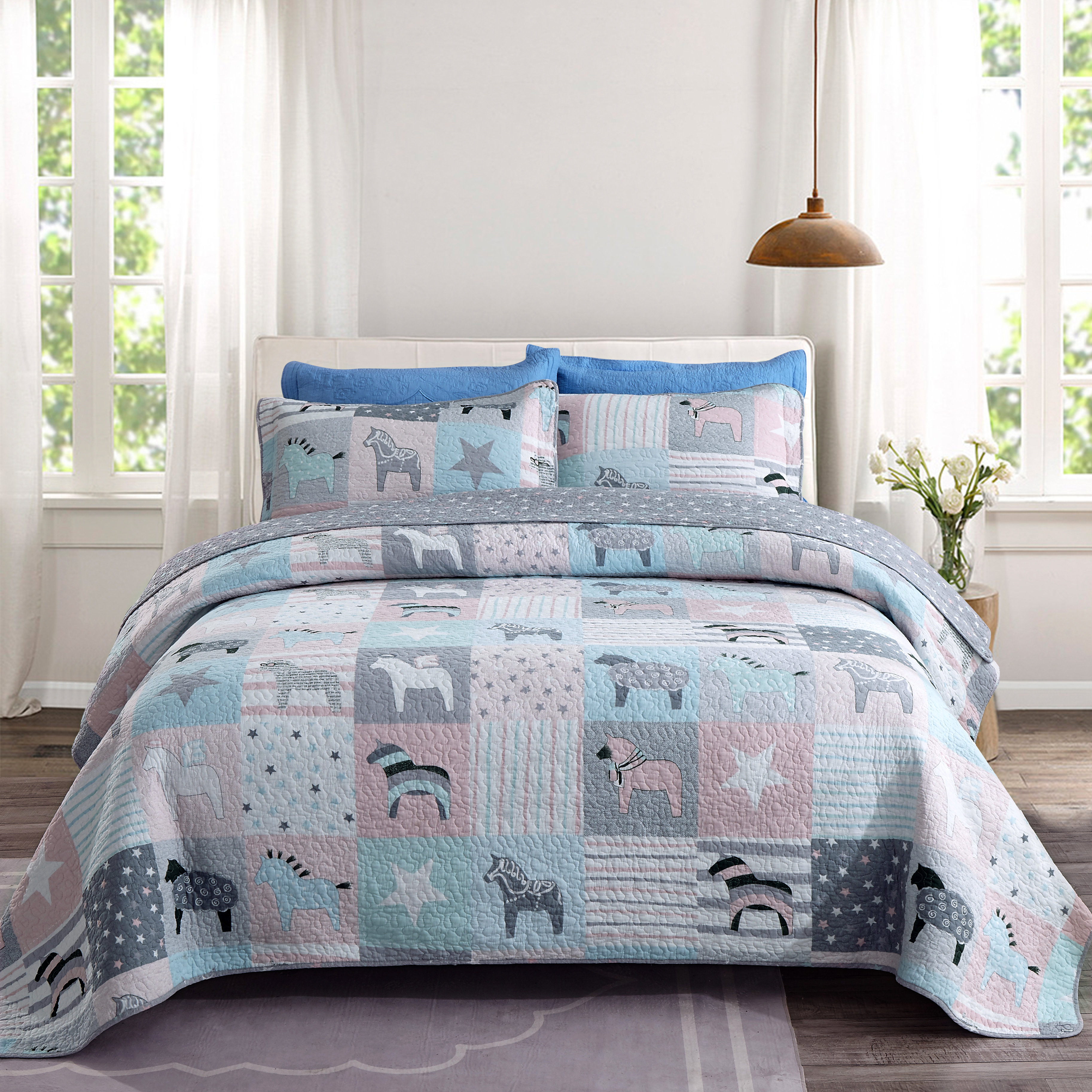 Sweet N Simple Home Quilt Set | Wayfair