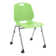 Learniture Academic Stacking Classroom Chair with Wheels ( Set of 4 ...