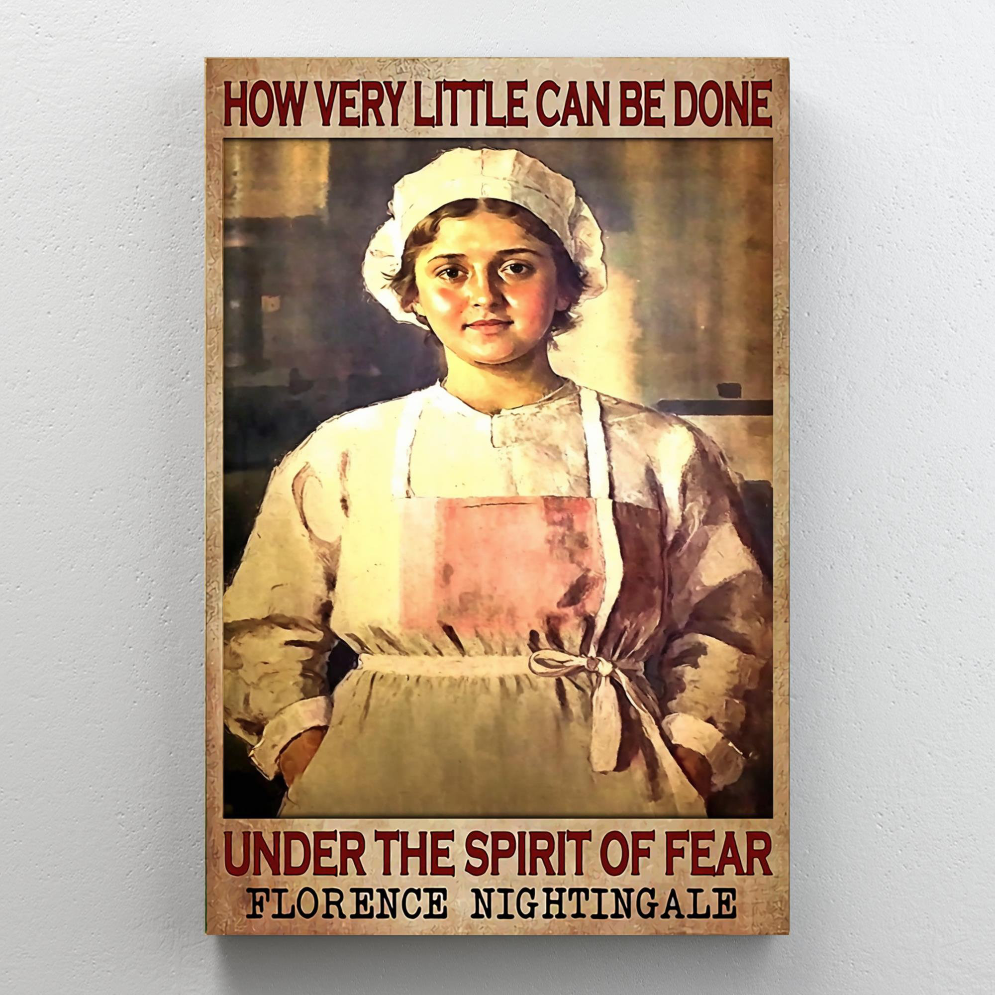 Trinx Nurse Florence Nightingale On Canvas Graphic Art | Wayfair
