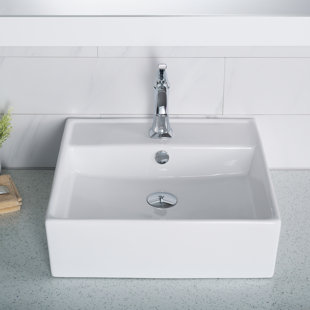 Square Bathroom Sinks You'll Love | Wayfair