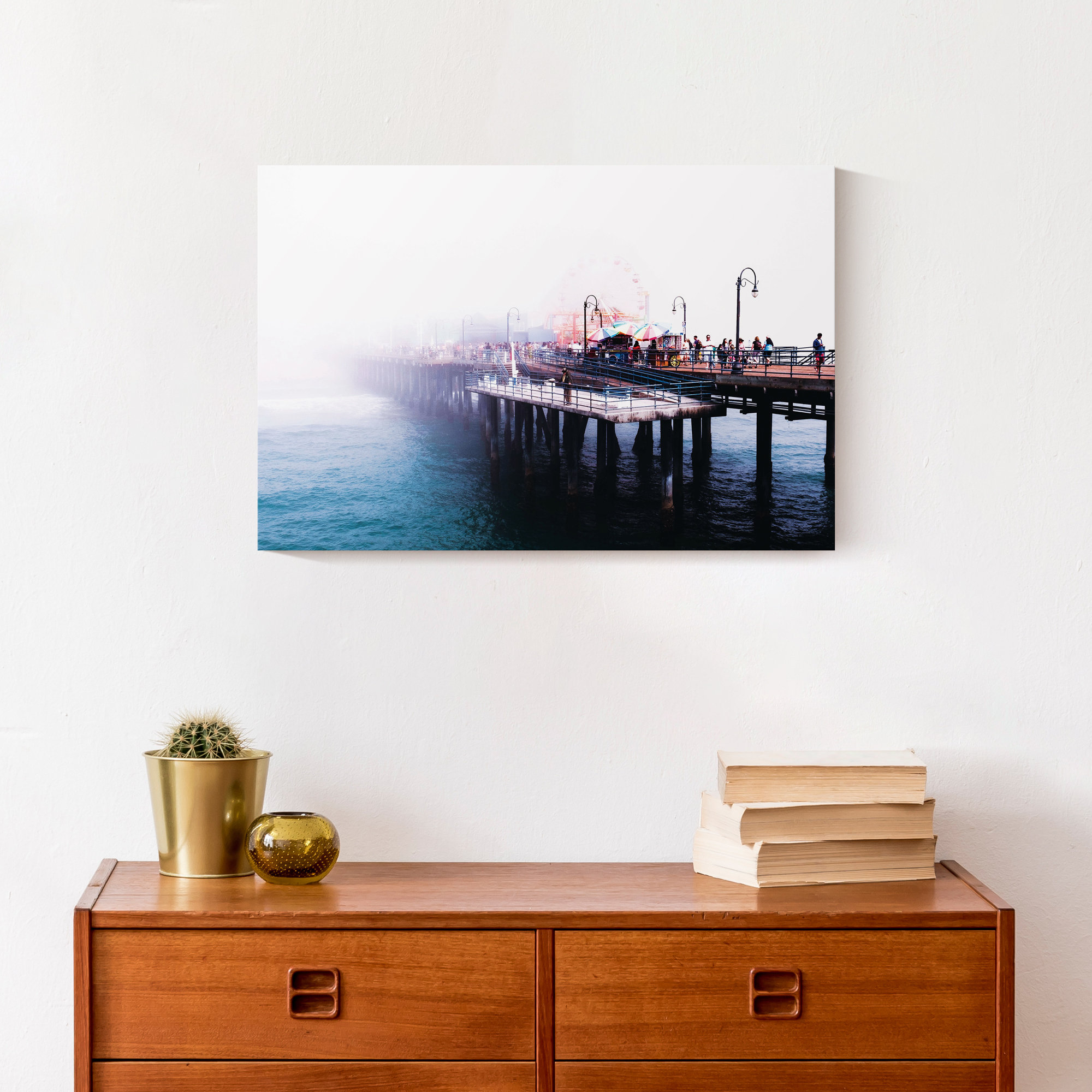 Winston Porter Pier Fair On Canvas Print | Wayfair