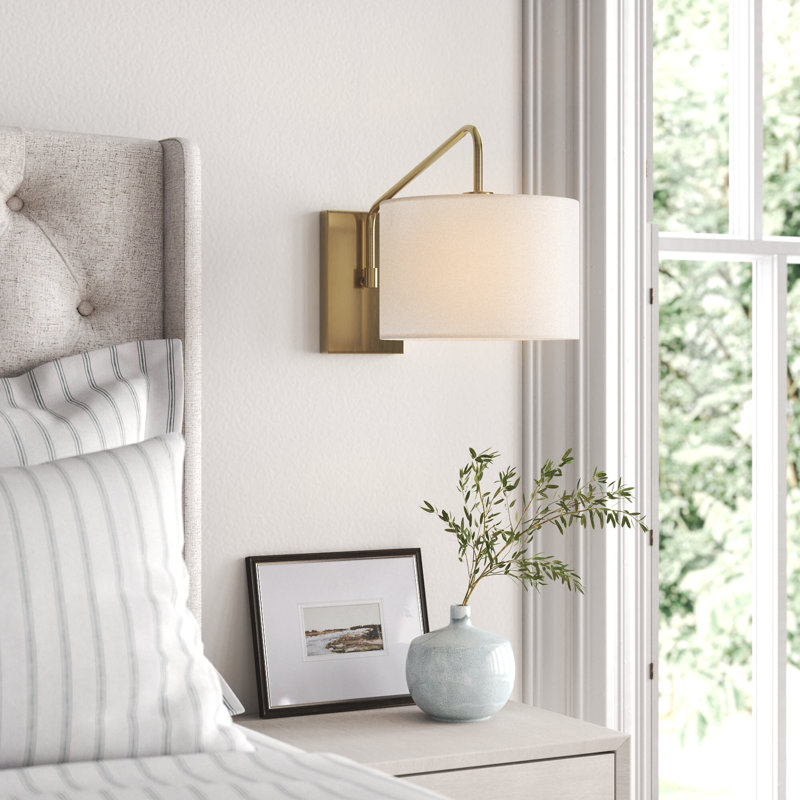 Joss & Main Finley Solid Brass Armed Sconce & Reviews | Wayfair