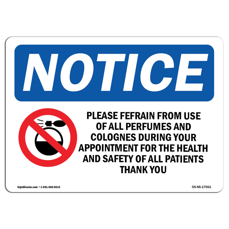 SignMission Please Refrain From Use of All Sign with Symbol | Wayfair