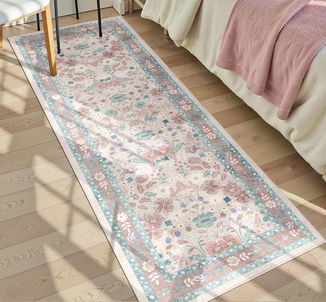 Prep & Savour Floral Rug 2x6 Runners for Hallways | Wayfair