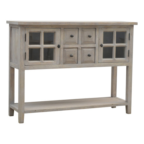 Gracie Oaks Gareth 47.8'' Solid Wood Sideboard | Wayfair