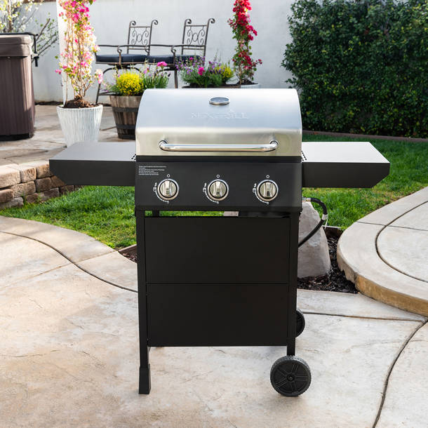 Nexgrill 3 - Burner Liquid Propane Gas Grill & Reviews | Wayfair